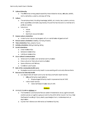 Public Health Nursing - Public Health Nursing: Aggregate is de昀椀ned as ...