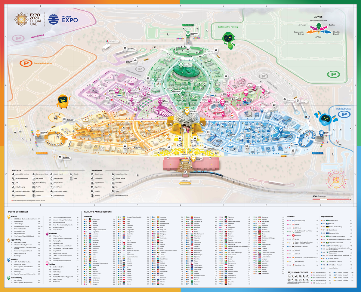 Cr825 expo2020 interactive map english release 39 - 1 1 A A B B C C D D ...