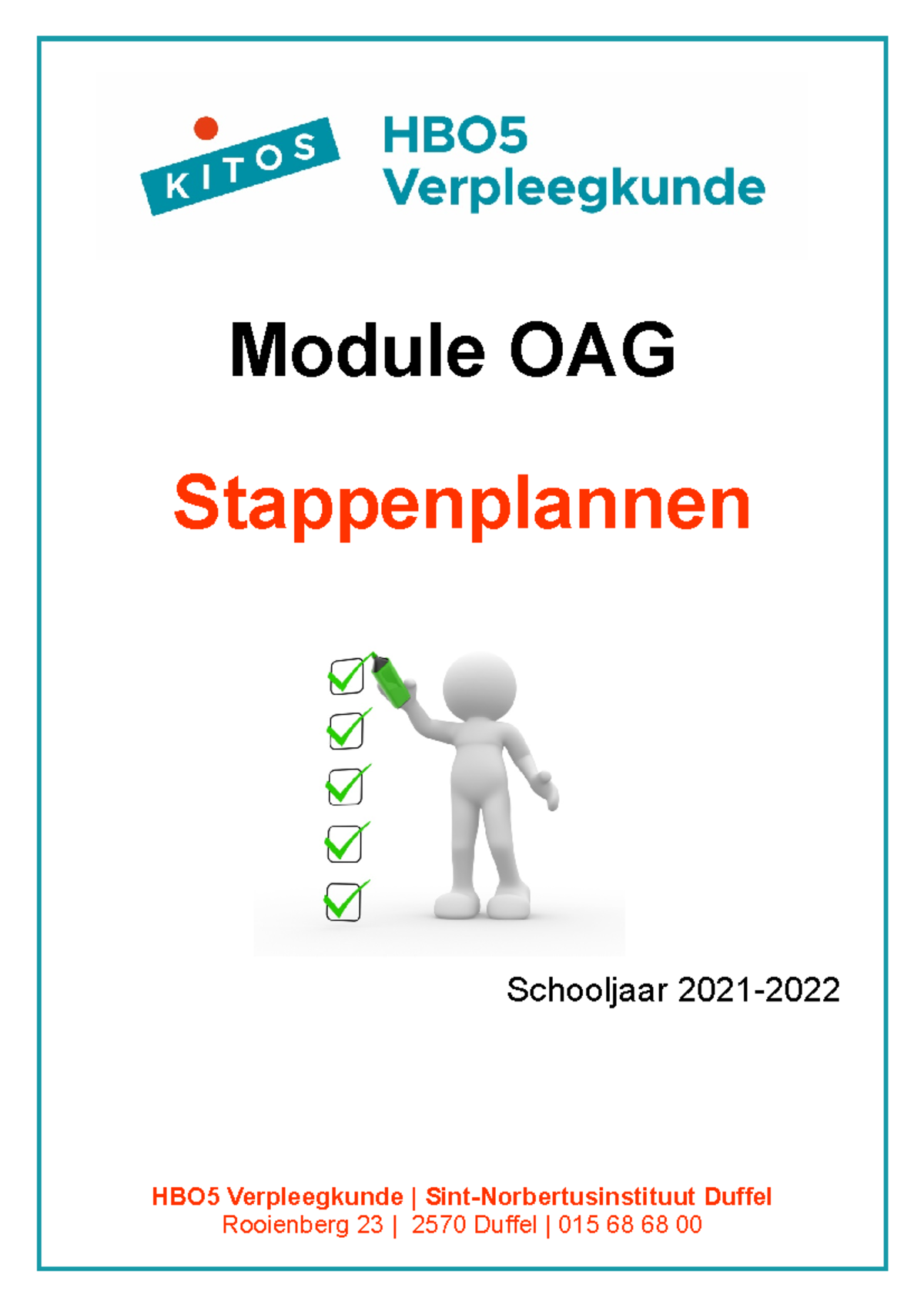 Stappenplannen OAG oud curriculum 2021-2022 - Module OAG Stappenplannen ...