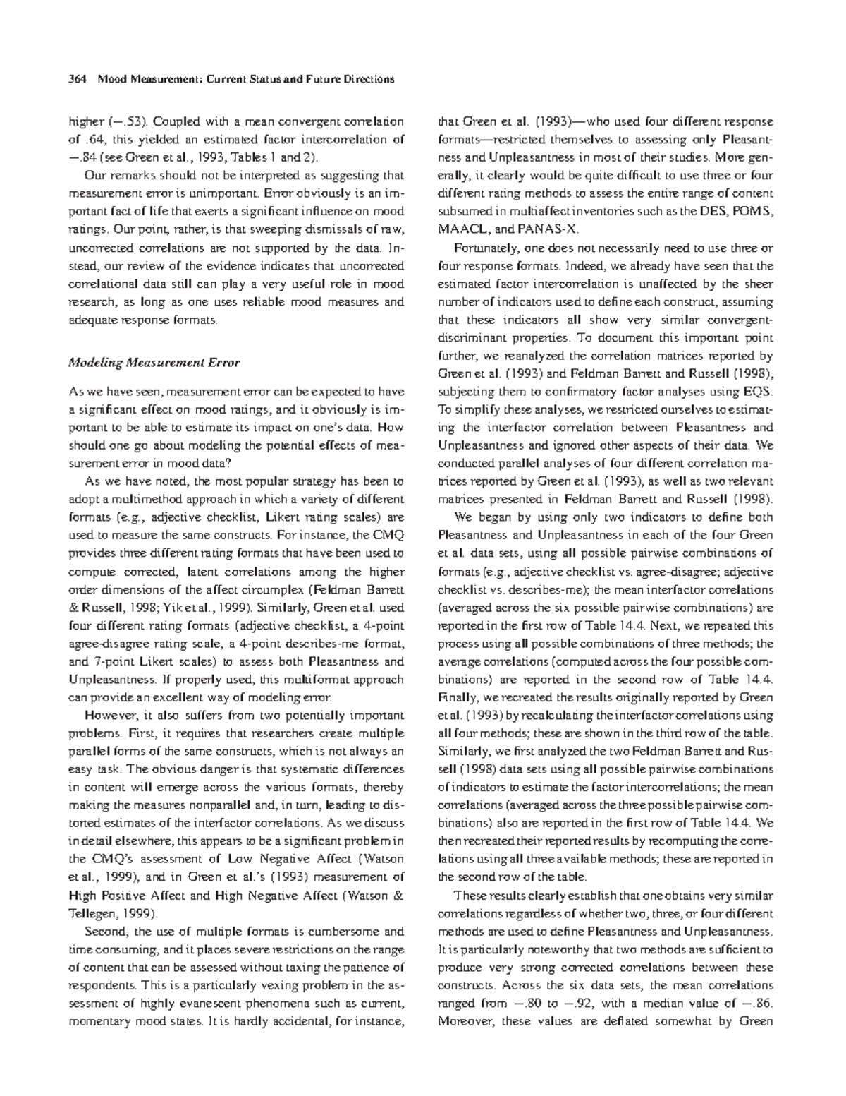 Irving B. Weiner Research methods in psycholog-131 - 364 Mood ...