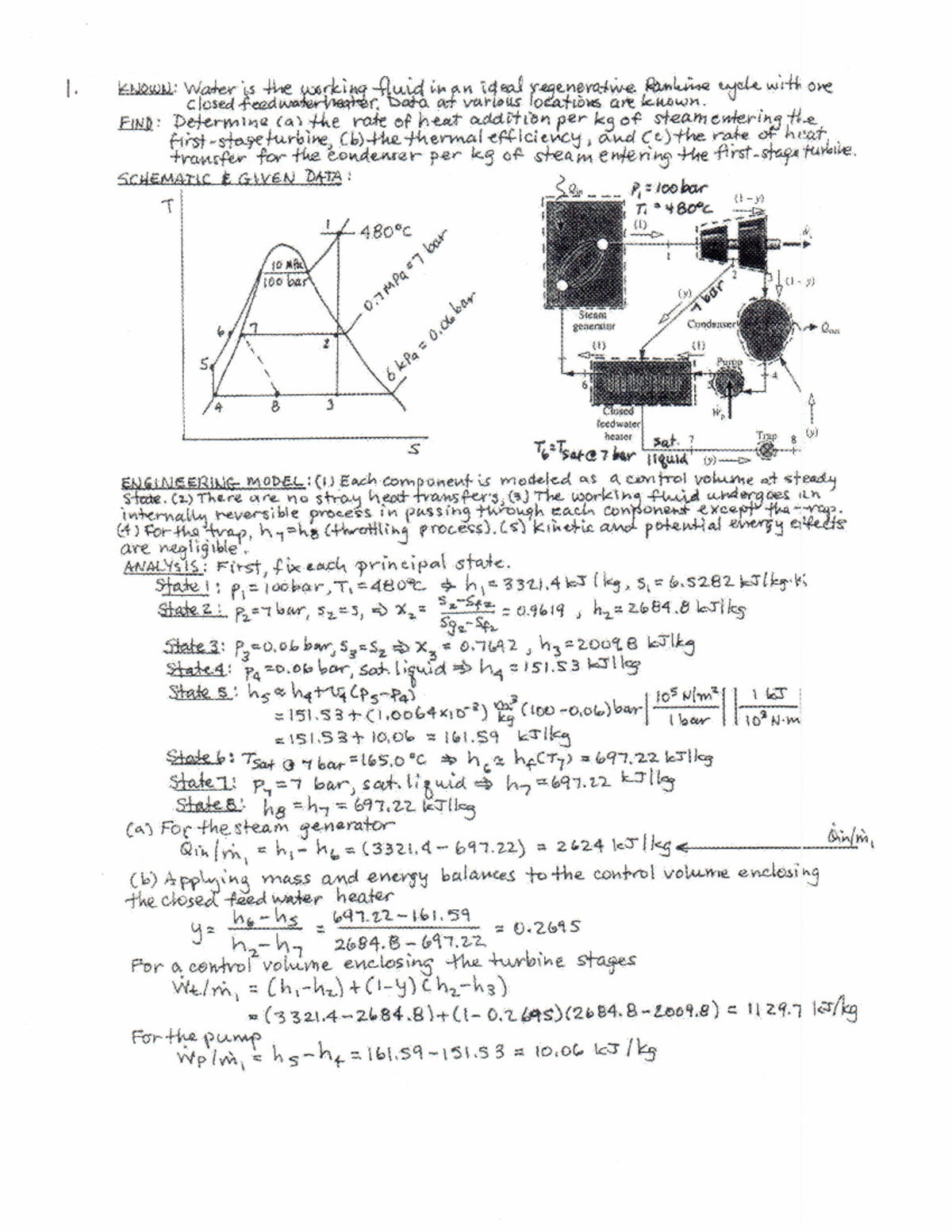 Solution 3 - Thermodynamic assignment - Mechanical and Materials Engineering 3334A/B - Studocu
