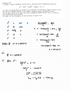 7. Static Error Constants - ####### Notes : steady state error : step ...