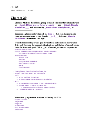 Nutrition ch 8 and 9 study guide - Chapter 8 Name the fat-soluble and water-soluble vitamins ...