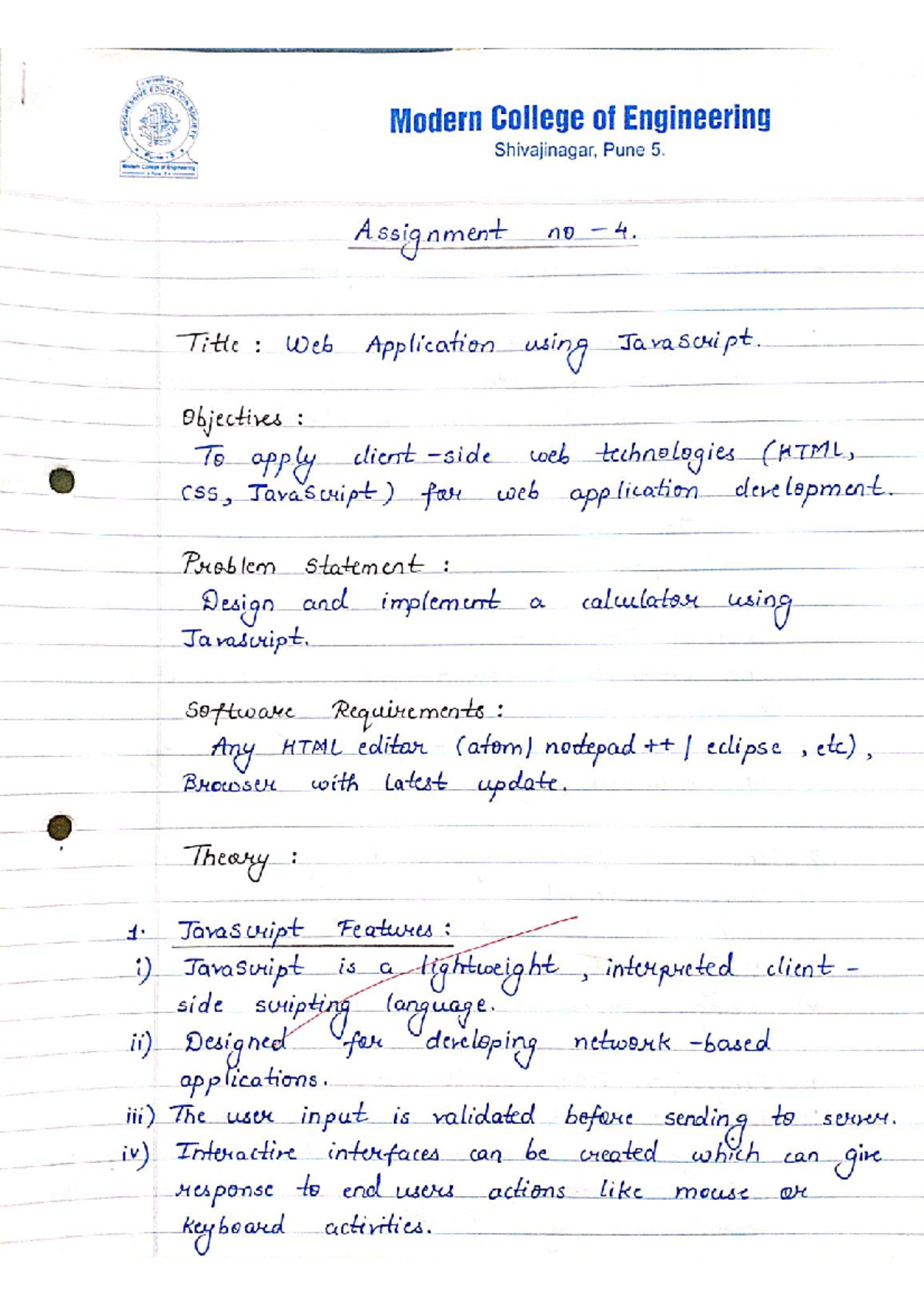 39027-WT Lab Assignment 4 - Web Technology - Studocu