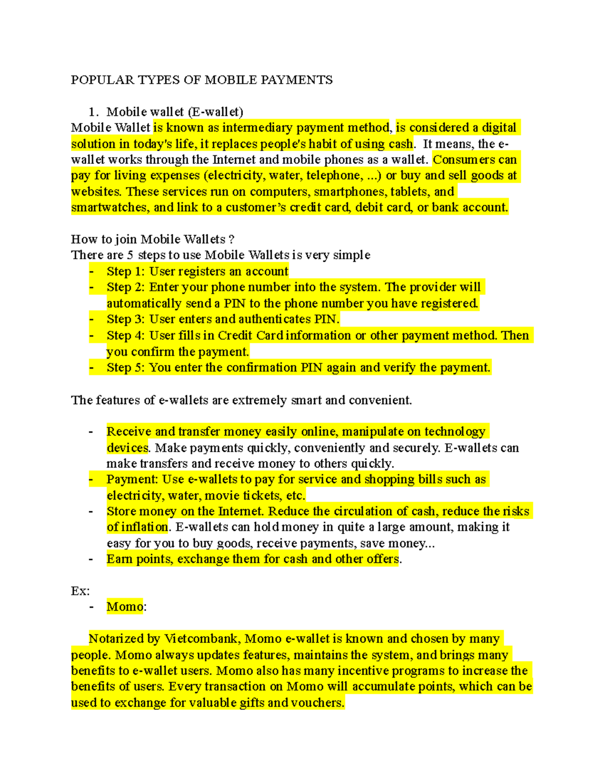 Types Of Mobile Payment System - Design Talk