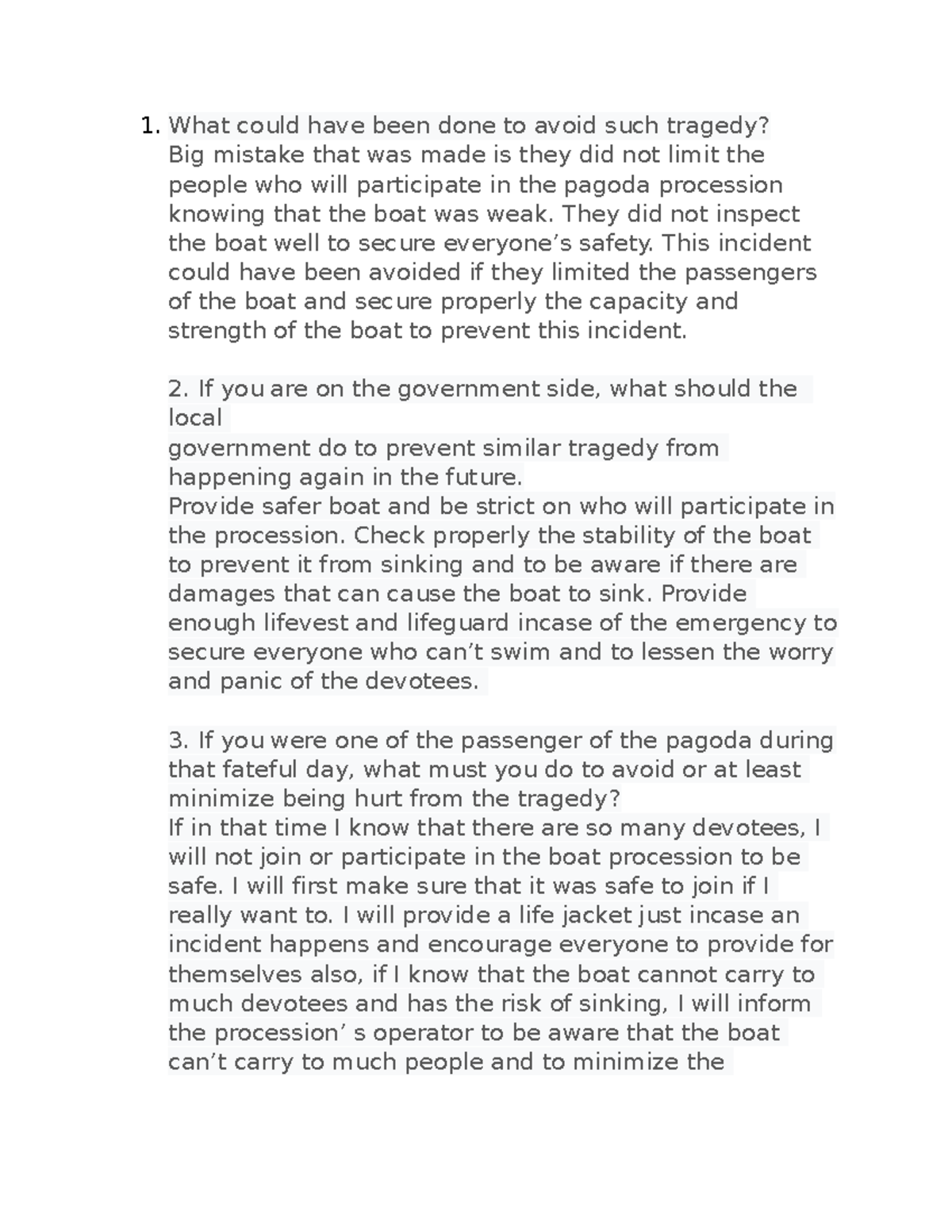 Pagoda Tragedy - snby - What could have been done to avoid such tragedy ...