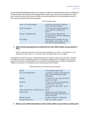 EMT Basic Scenario – Head Injury - Musculoskeletal Trauma - Police are ...