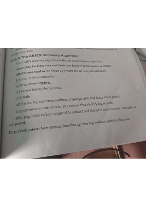 dbms - cs3492 - Studocu