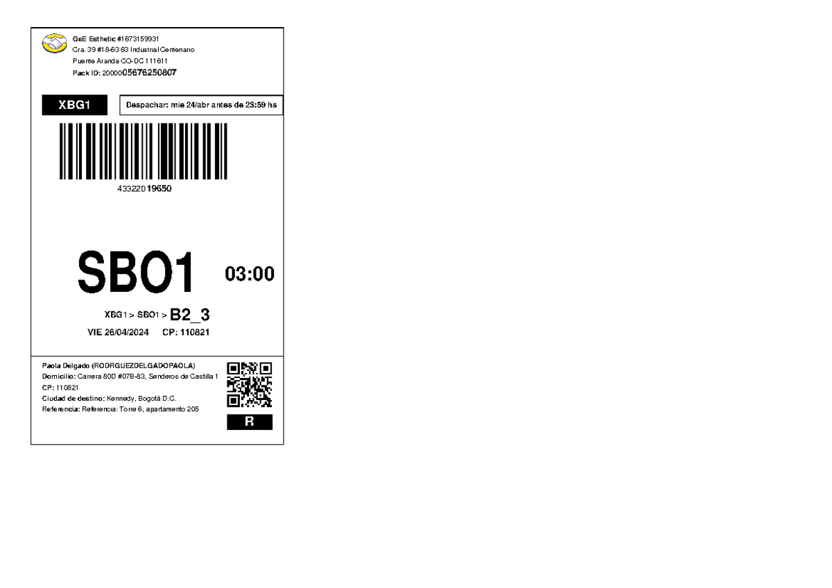 FCD2464725 E32E3AD38D72988 B93B2D0 labels - GsE Esthetic Cra. 39 #18-63 ...