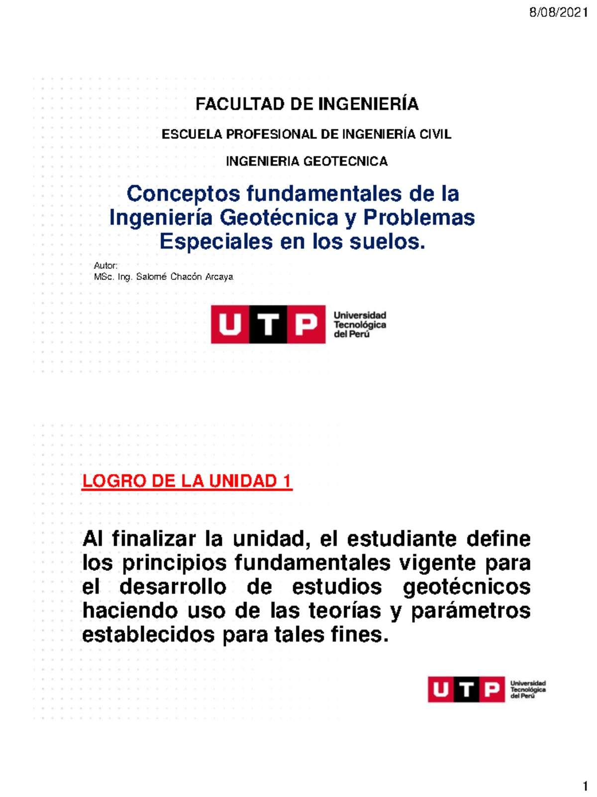 Introduccion y problemas en suelos - Conceptos fundamentales de la Ingeniería Geotécnica y ...
