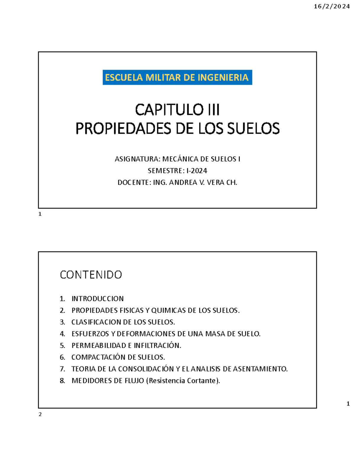 C02 propiedades fisicas granulometria - 1 CAPITULO III PROPIEDADES DE LOS SUELOS ASIGNATURA ...