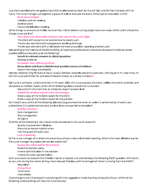 Module 03 Written Assignment - Agencies for Quality Module 03 Written ...