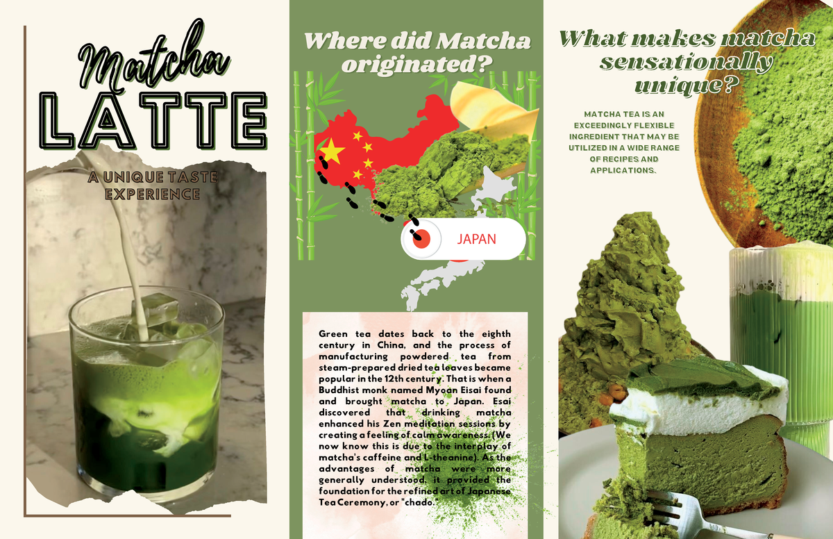 FOOD Brochure - MATCHA TEA IS ANMATCHA TEA IS AN EXCEEDINGLY ...