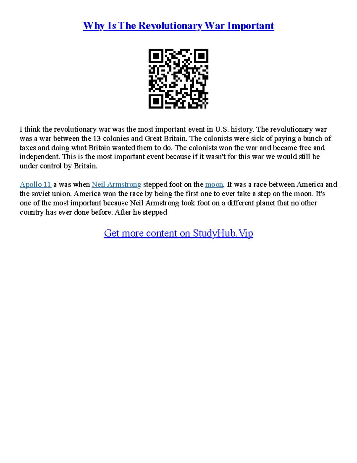 Essay On Revolutionary War - Why Is The Revolutionary War Important I ...