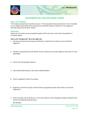 Labeling Cells and Molecules - Labeling cells ####### 4 Molecules ...