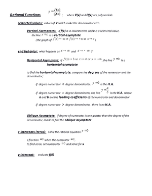 Polynomial Functions handout - Higher-degree Polynomial Functions 1 2 1 ...