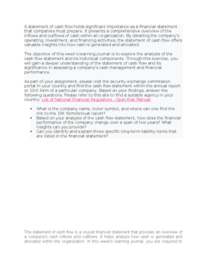 Written Assignment Unit 2 - Tara Jempty Sep 18, 2023 Health behaviors ...