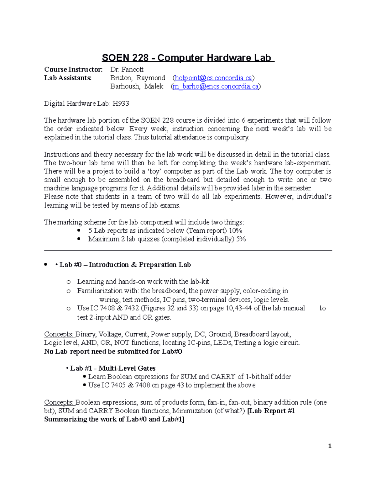 228 labs 08 - material - SOEN 228 - Computer Hardware Lab Course ...