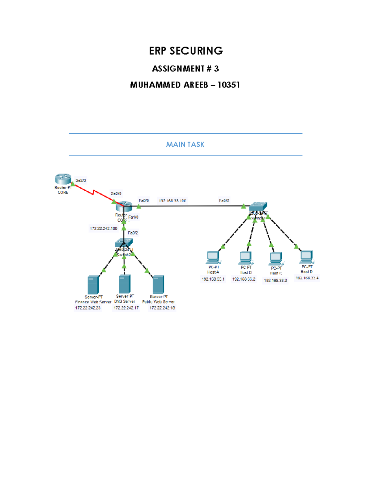 Erp Securing Assignment - M Areeb - 10351 - ERP SECURING ASSIGNMENT # 3 ...