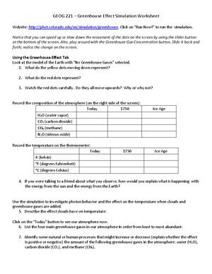 Answers tips instructors - What makes a greenhouse gas a greenhouse gas ...
