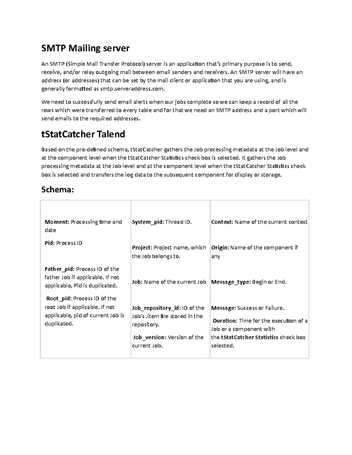 SMTP Mailing server - Lecture notes 2 - SMTP Mailing server An SMTP ...