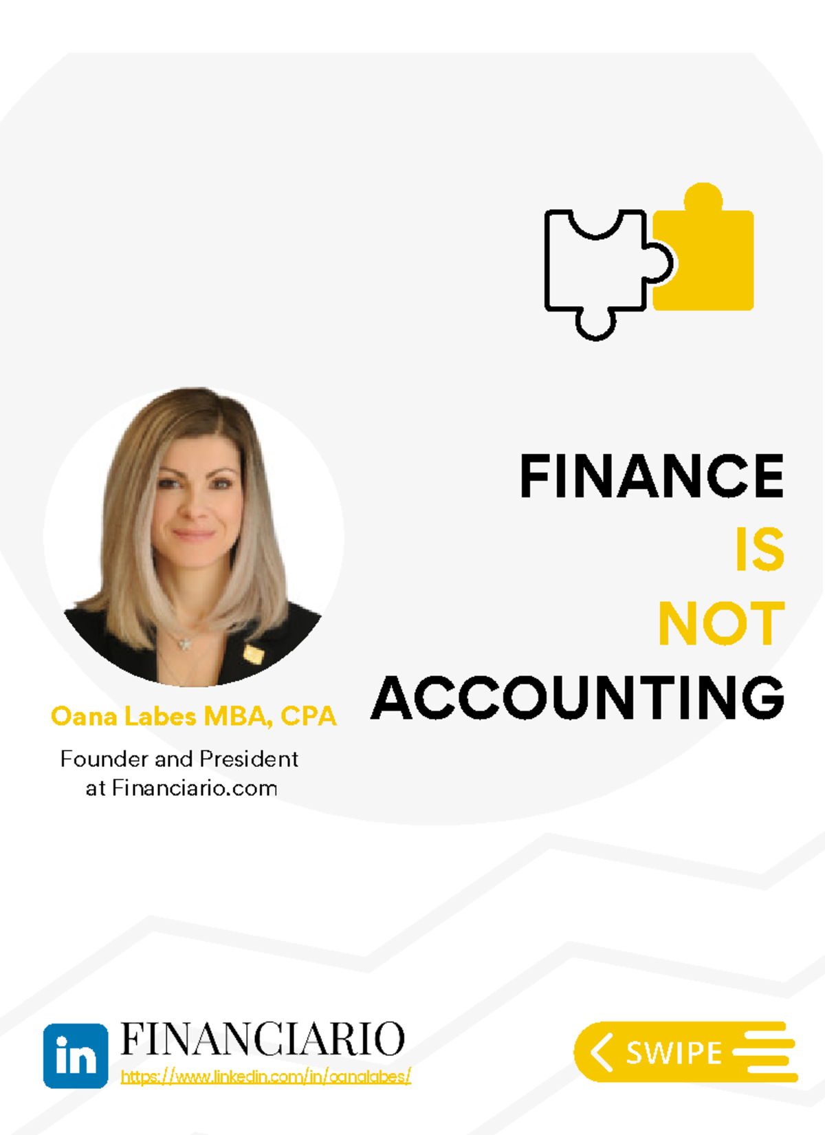 Accounting vs. Finance - Oana Labes, MBA, CPA - Oana Labes MBA, CPA ...