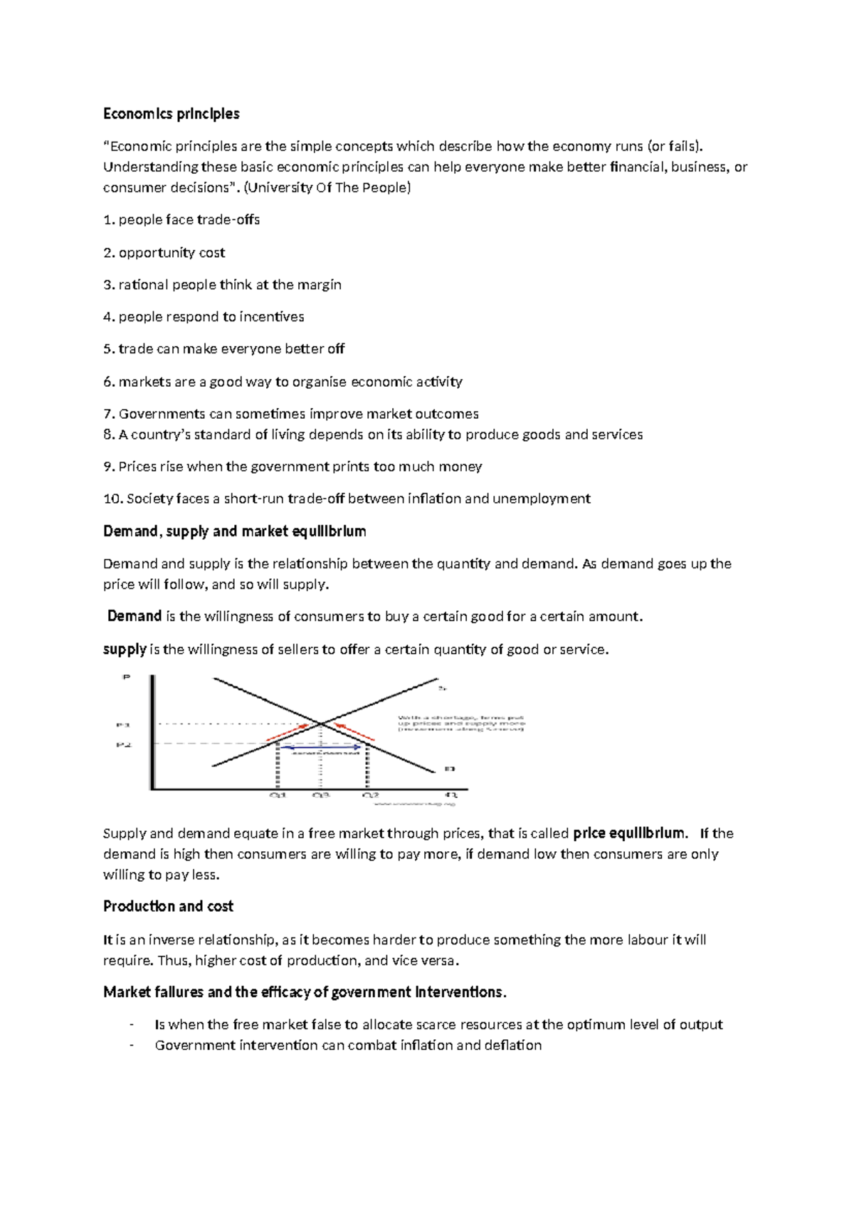 Economics principles - hi g - Economics principles “Economic principles ...