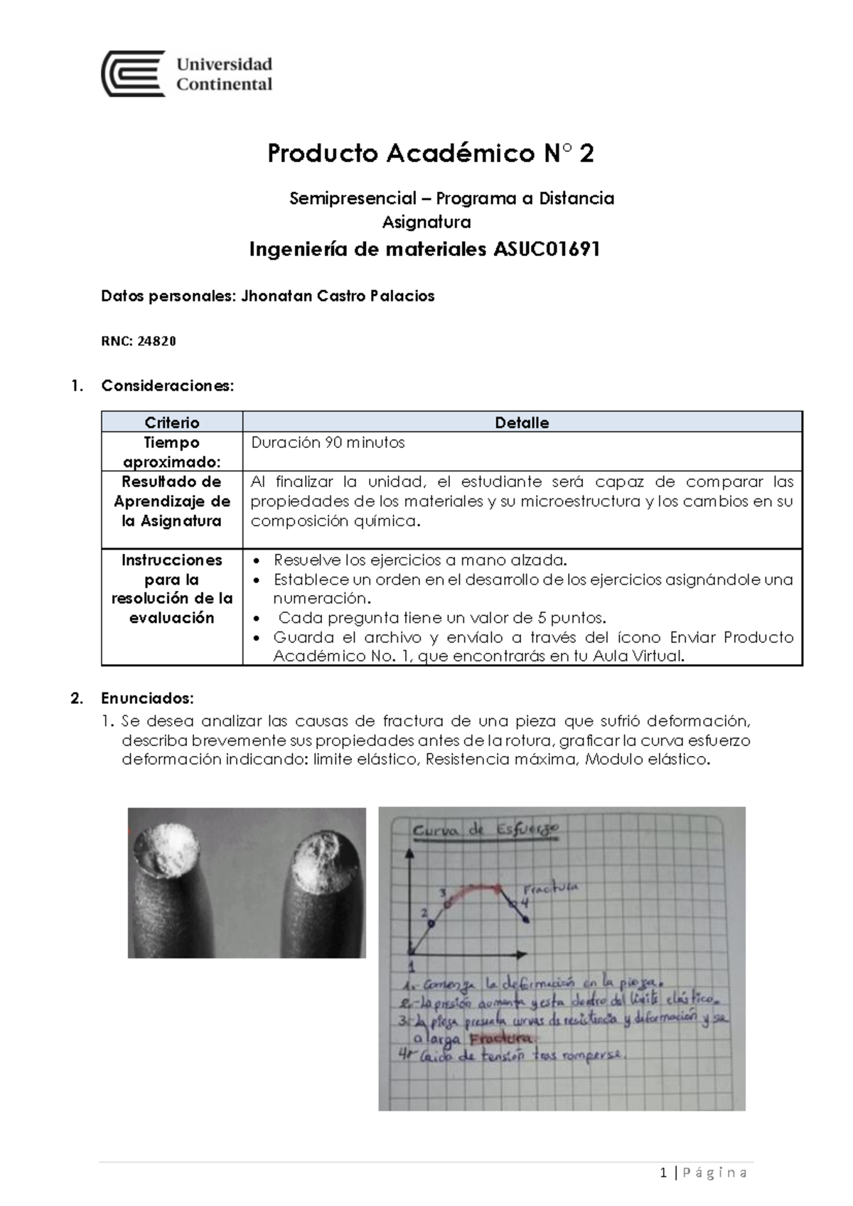 PA2 Tarea 2022-10 - producto 2 desarrollado - Producto Académico N° 2 Semipresencial – Programa ...
