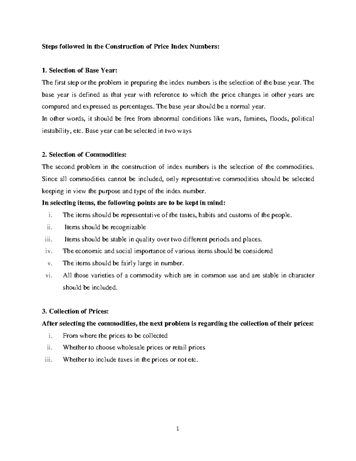 Index question and answers for the topics - Steps followed in the ...