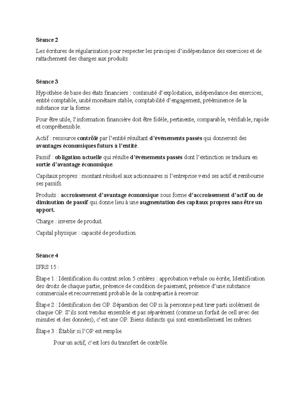 Étude intra - Séance 2 Les écritures de régularisation pour respecter les principes d ...