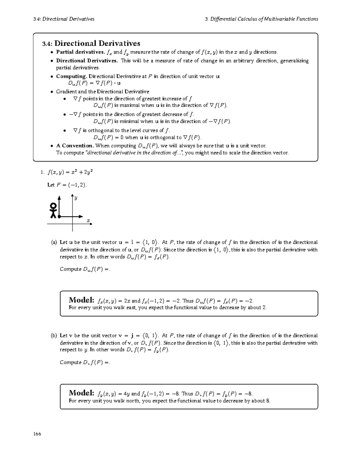 03-04-Directional Derivative - 3: Directional Derivatives 3. Differential Calculus of ...