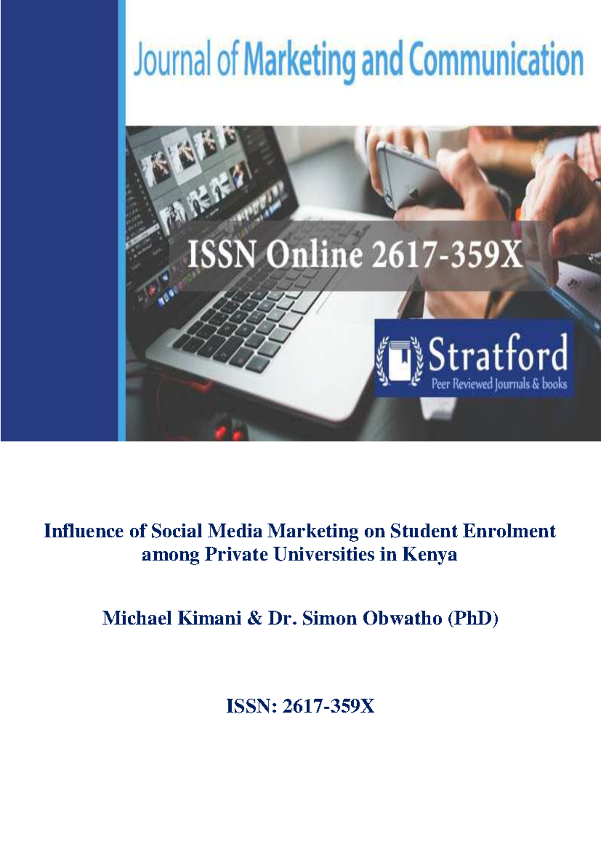 Jeditor 1,+Journal+editor,+Manuscript+Pdf - Michael Kimani & Dr. Simon ...