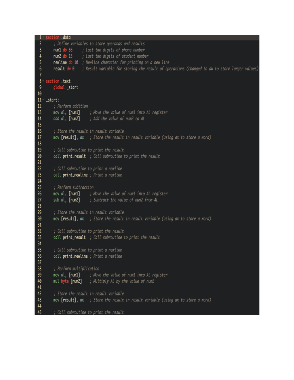 Assignment 2 PDF (Screenshots + Explaination + Research) - Result printed in ASCII and I am not ...