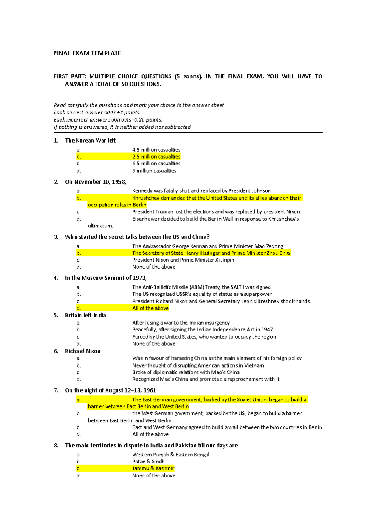 Final Exam Template - Primer semestre - FINAL EXAM TEMPLATE FIRST PART ...