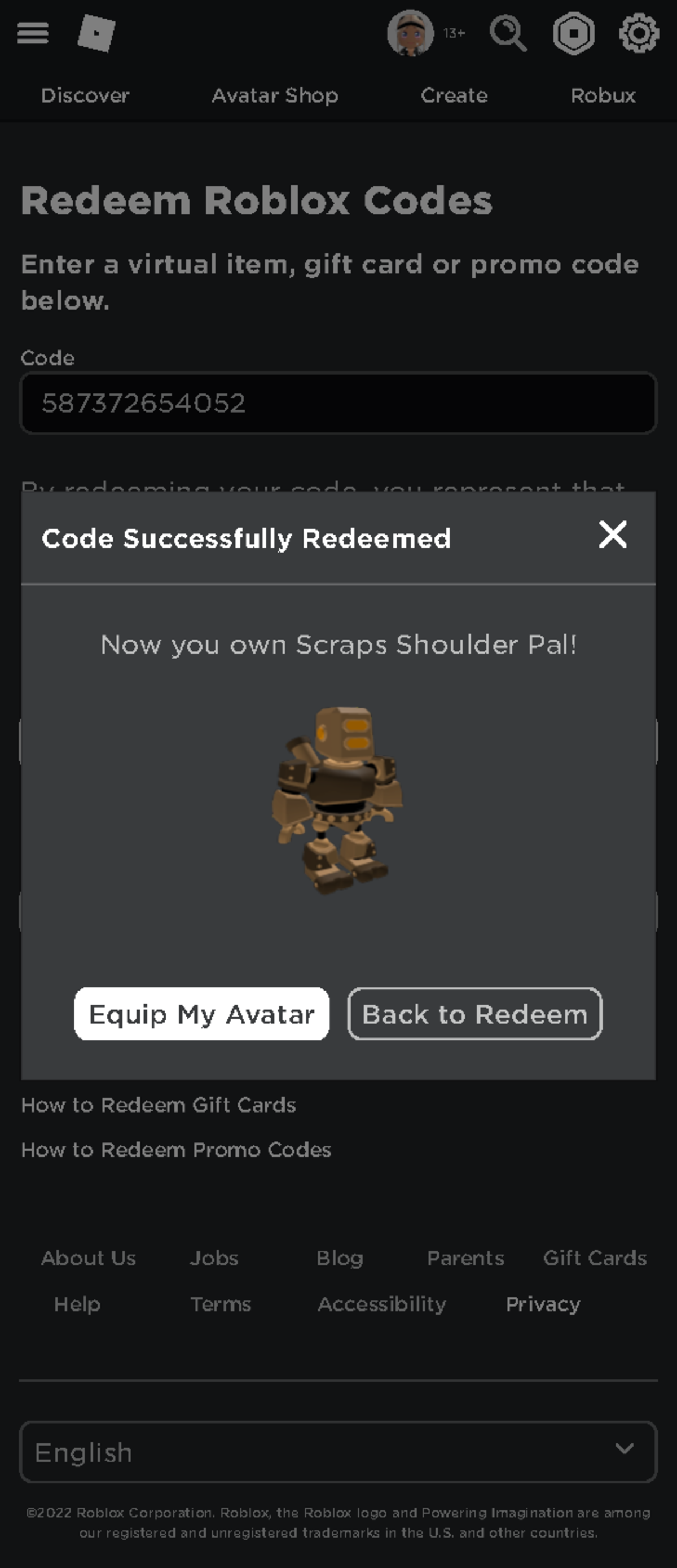 Roblox 4 - answers - Redeem Roblox Codes Enter a virtual item, gift ...