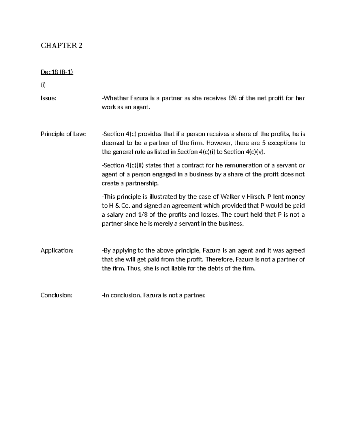 LAW PYQ Part B Answers - this is note for law346..use it for your tuto or exam - CHAPTER 2 Dec18 ...