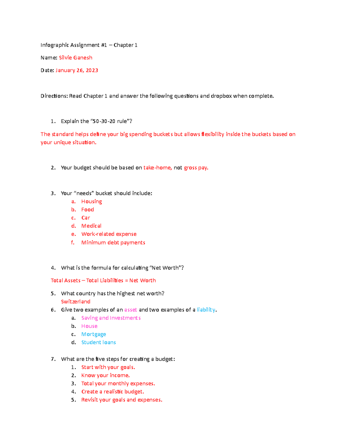 Infographic Textbook Chapter 1 - Budget. And Saving - Infographic ...