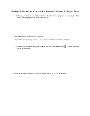 Calculus 1: Final Study Guide 2021-2022 - Math 111 Final Information ...
