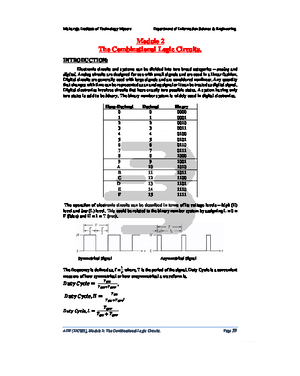 ADE Notes - \\\\\\\\\\\\ - Analog and digital - Studocu