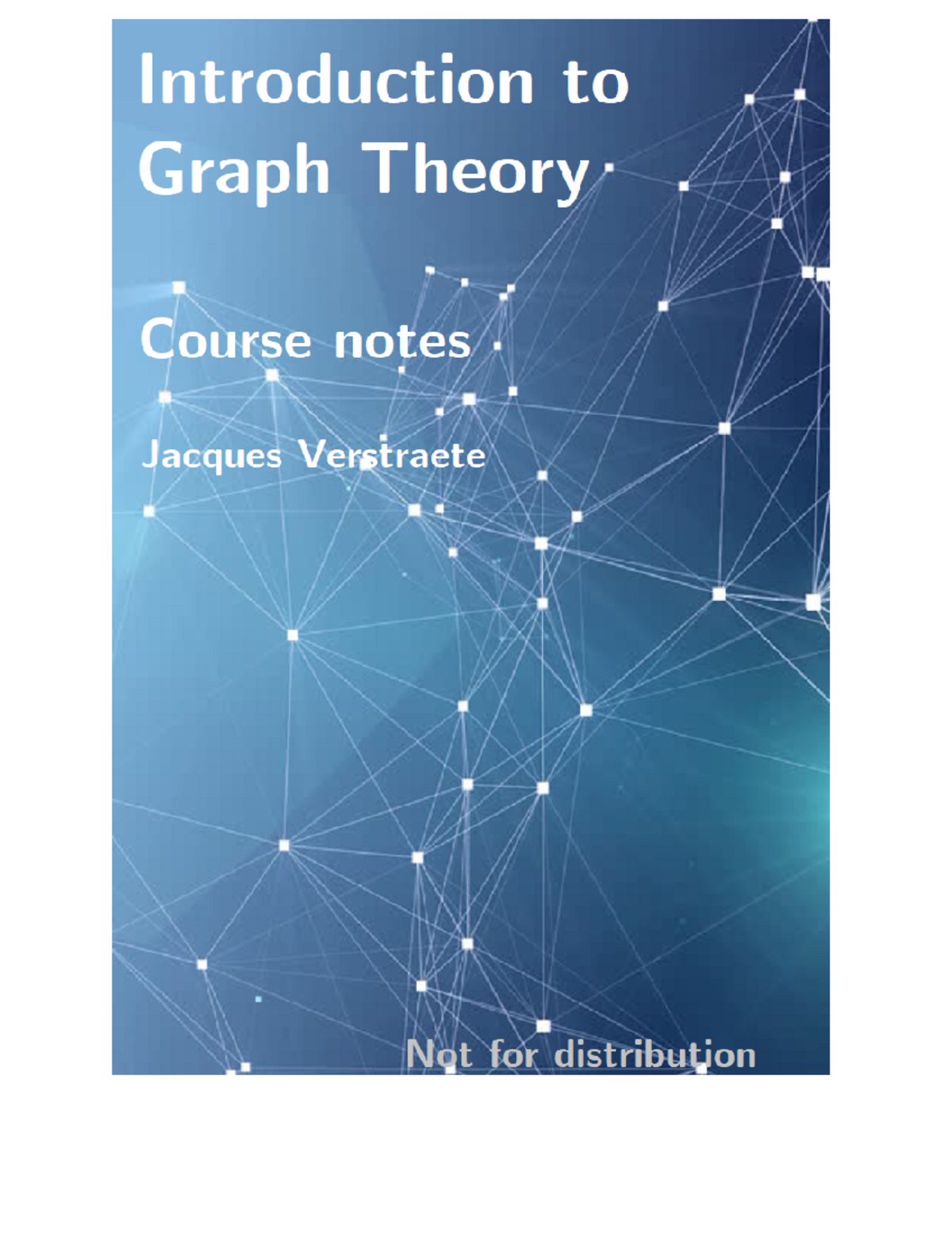 Math 154 - Math 154 required textbook pdf - DRAFT DRAFT Introduction to Graph Theory A short ...