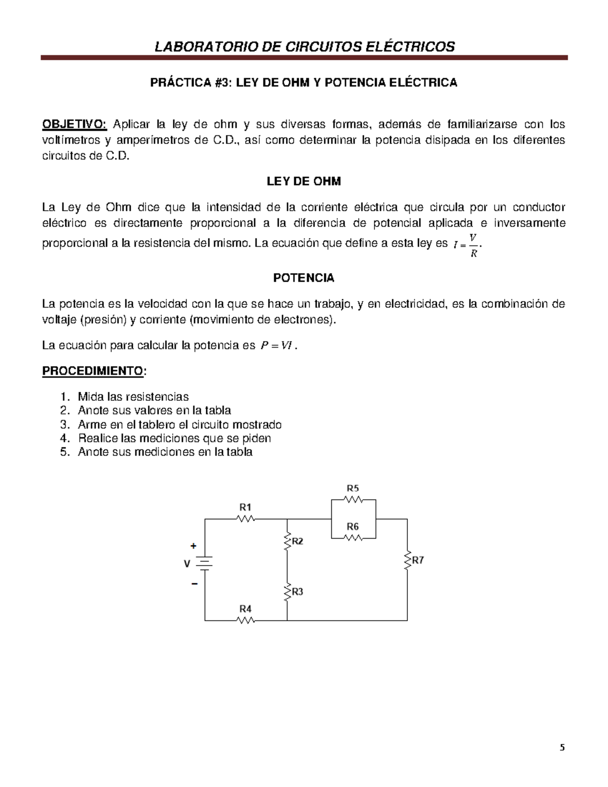 Laboratorio imprimir - qwertyuiop´qwertyuio - LABORATORIO DE CIRCUITOS ...