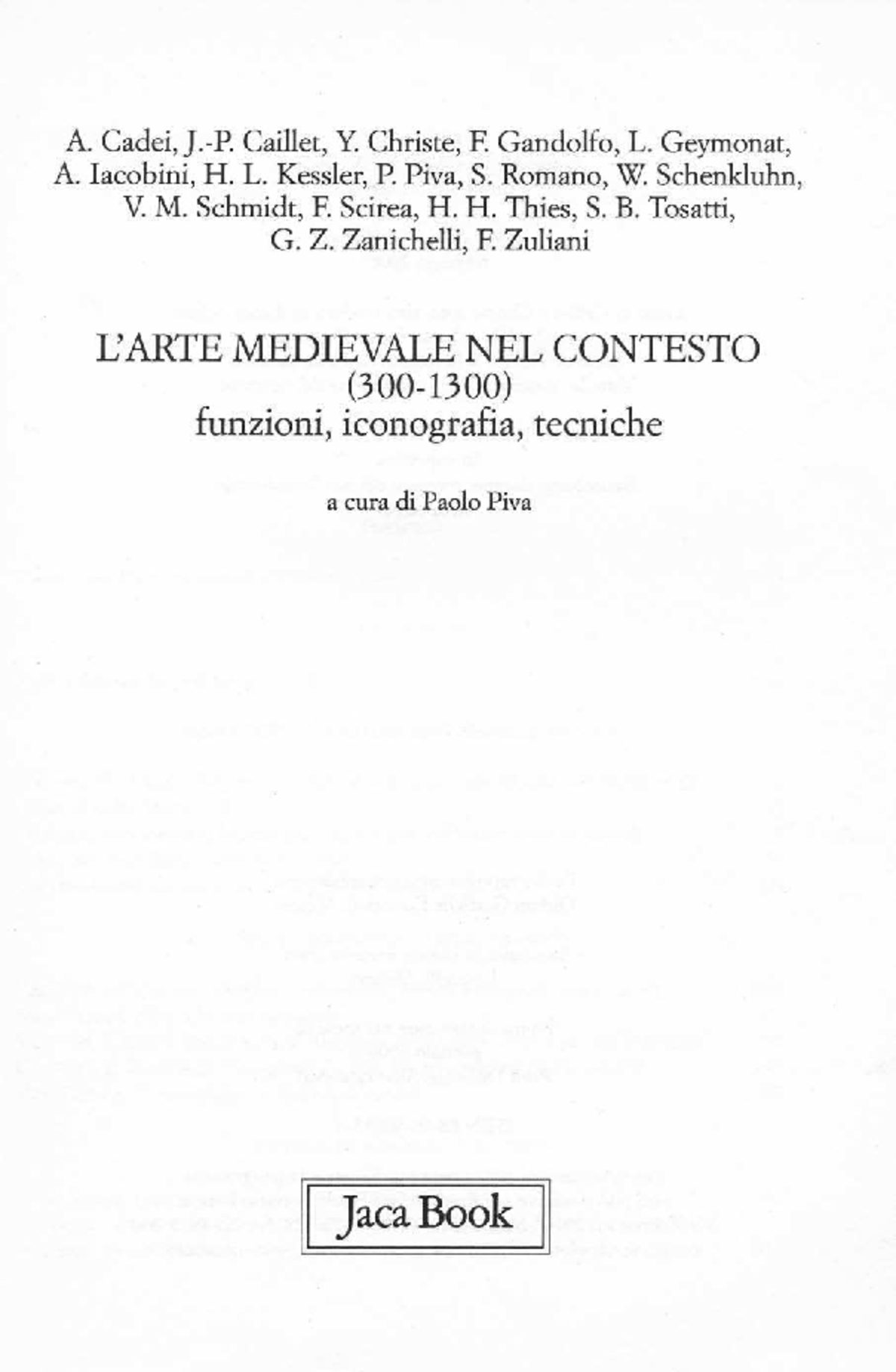 Il mosaico in Italia dall XI - A. Cadei, J.-P. Caillet, Y. Christe, F ...