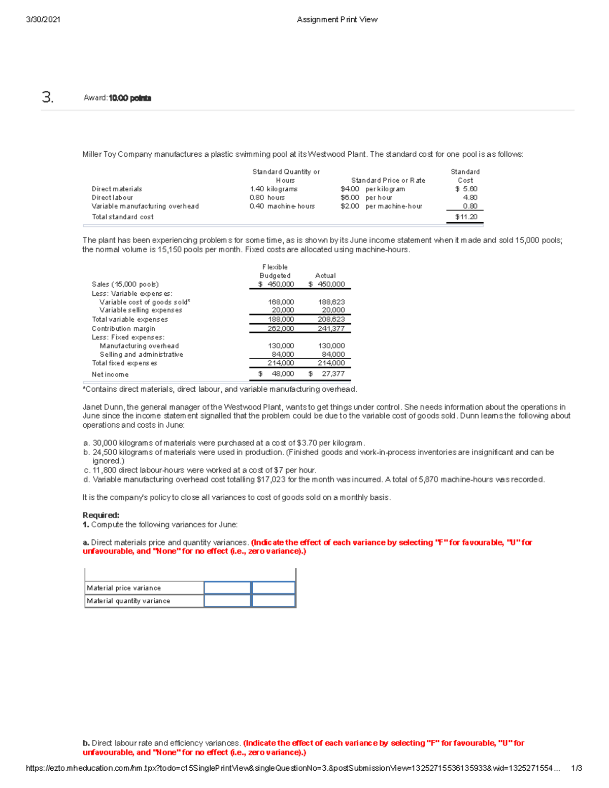 Mod12 - Exercises - 3/30/2021 Assignment Print View - Studocu