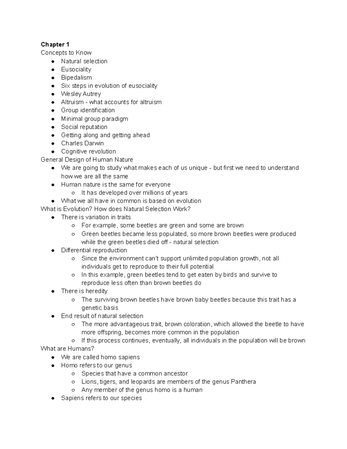 PSY 235 Chapter 1 - Professor Patricia Morokoff. - Chapter 1 Concepts ...
