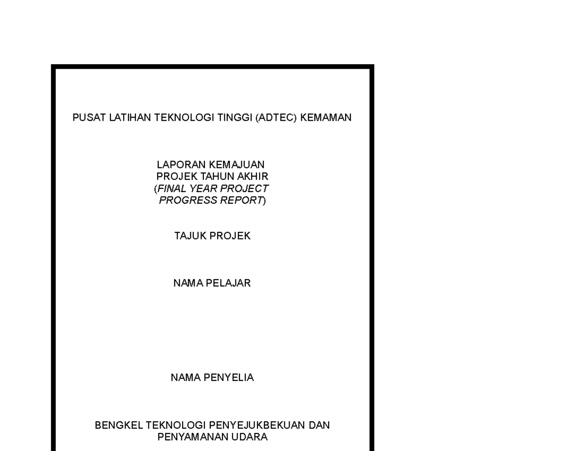 BUKU LOG Format - CONTOH Buku Log Bagi PTA 1 - PUSAT LATIHAN TEKNOLOGI ...