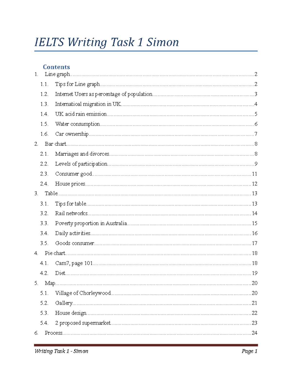 Ielts Writing Task 1 Simon IELTS Writing Task 1 Simon Line Studocu