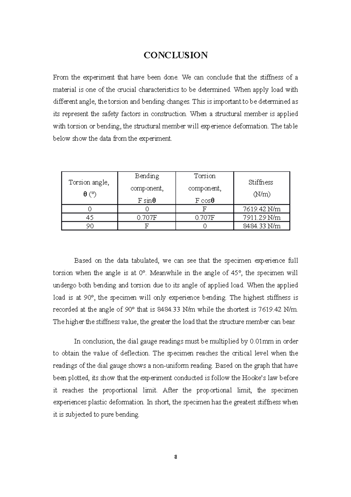 7. Conclusion - CONCLUSION From the experiment that have been done. We ...