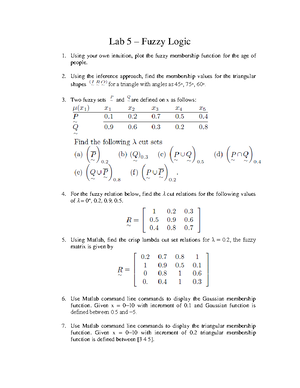 225775 Lab 7 - Introduction to Python I - Lab 7 Introduction to Python ...