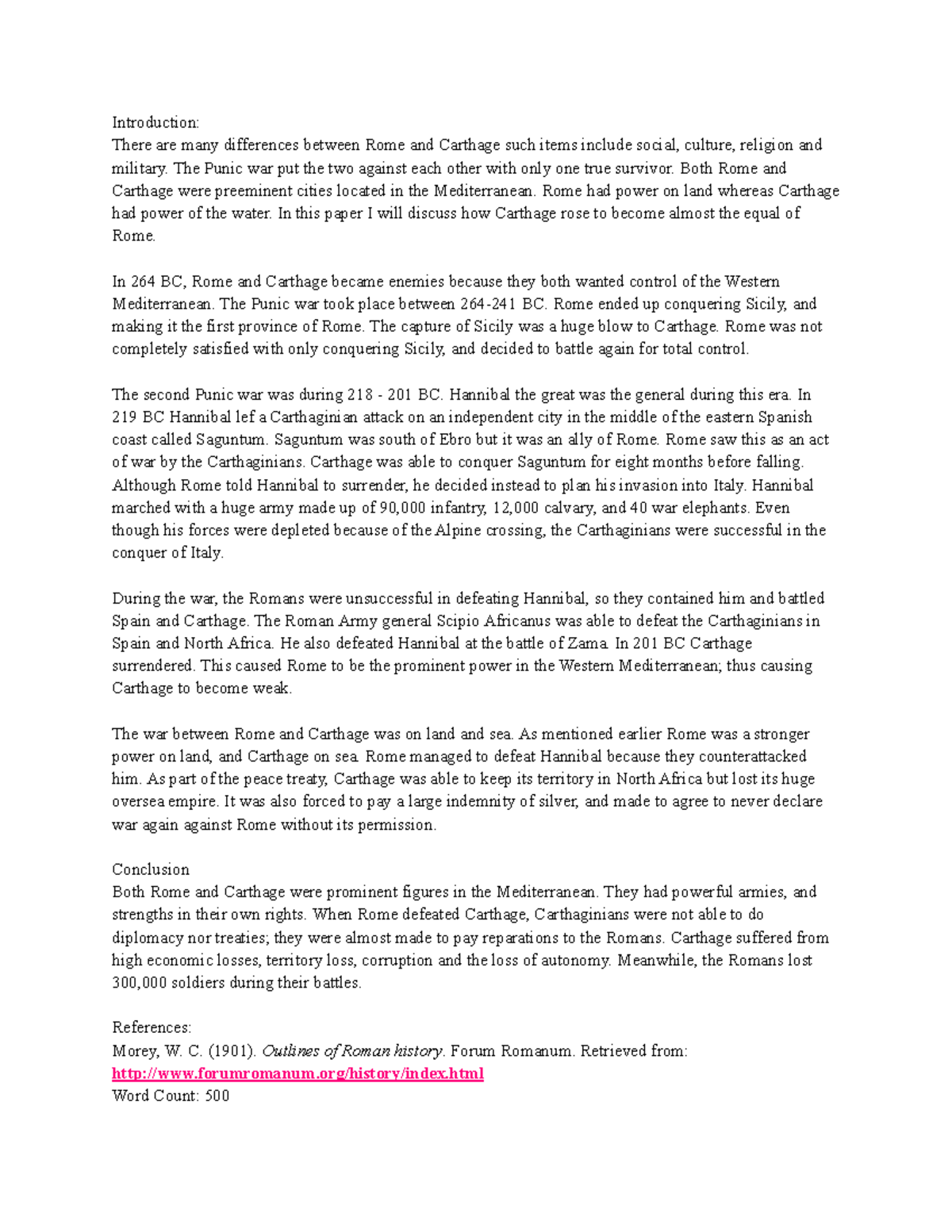 Written Assignment Unit 5 - Introduction: There are many differences ...