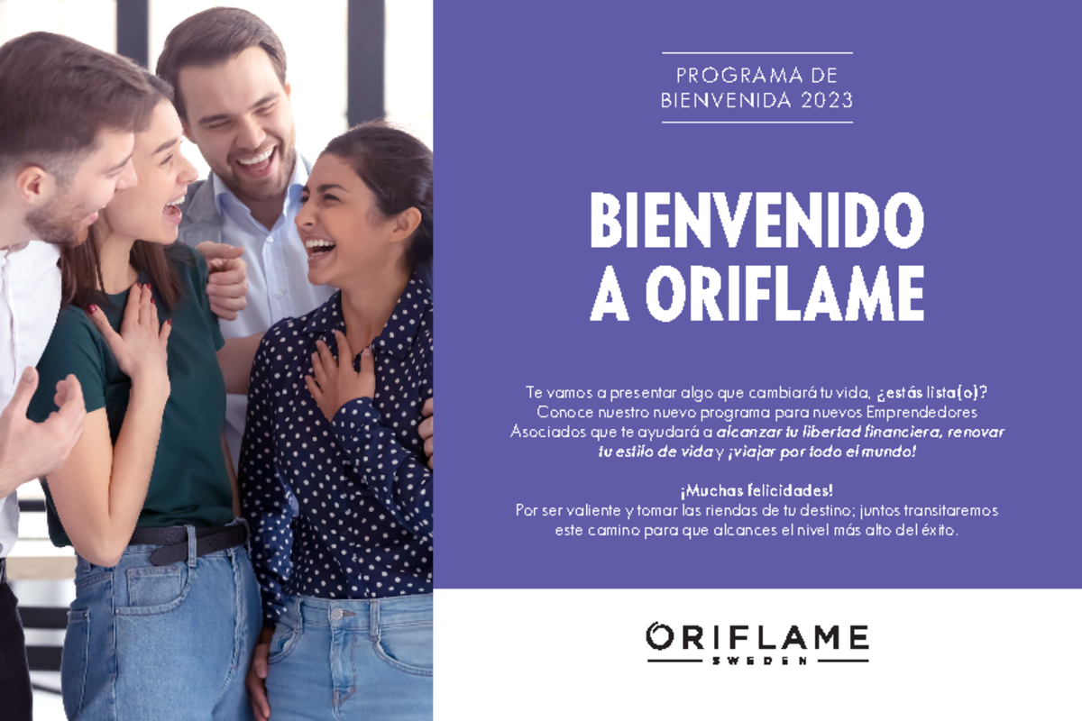 Welcome Program C4-2023 PE web - ####### BIENVENIDO ####### A ORIFLAME ...